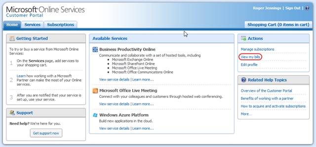 OakLeaf Systems: Determining Your Azure Services Platform Usage Charges